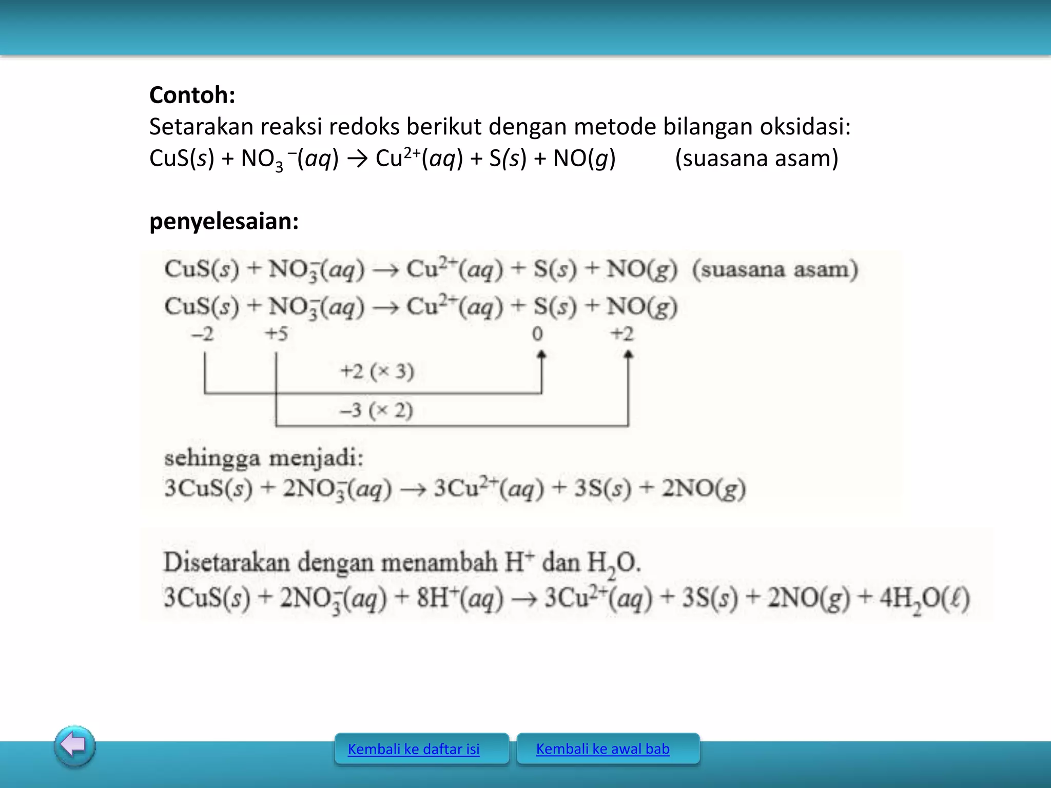 Penyetaraan reaksi redoks | PPTX