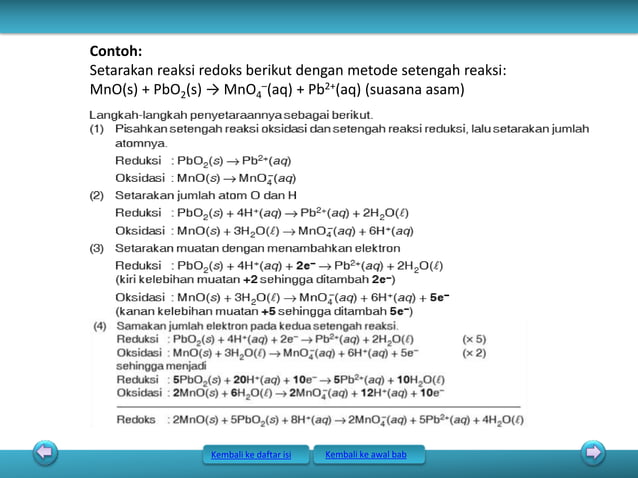 Penyetaraan reaksi redoks | PPTX