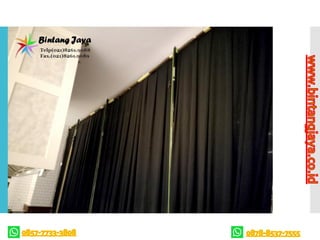 Penyewaan Tirai Hitam Tebal Jakarta – Elegan, Tebal, dan Anti-Tembus ...