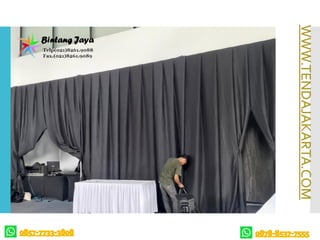 Penyewaan Tirai Hitam Tebal Jakarta – Elegan, Tebal, dan Anti-Tembus ...