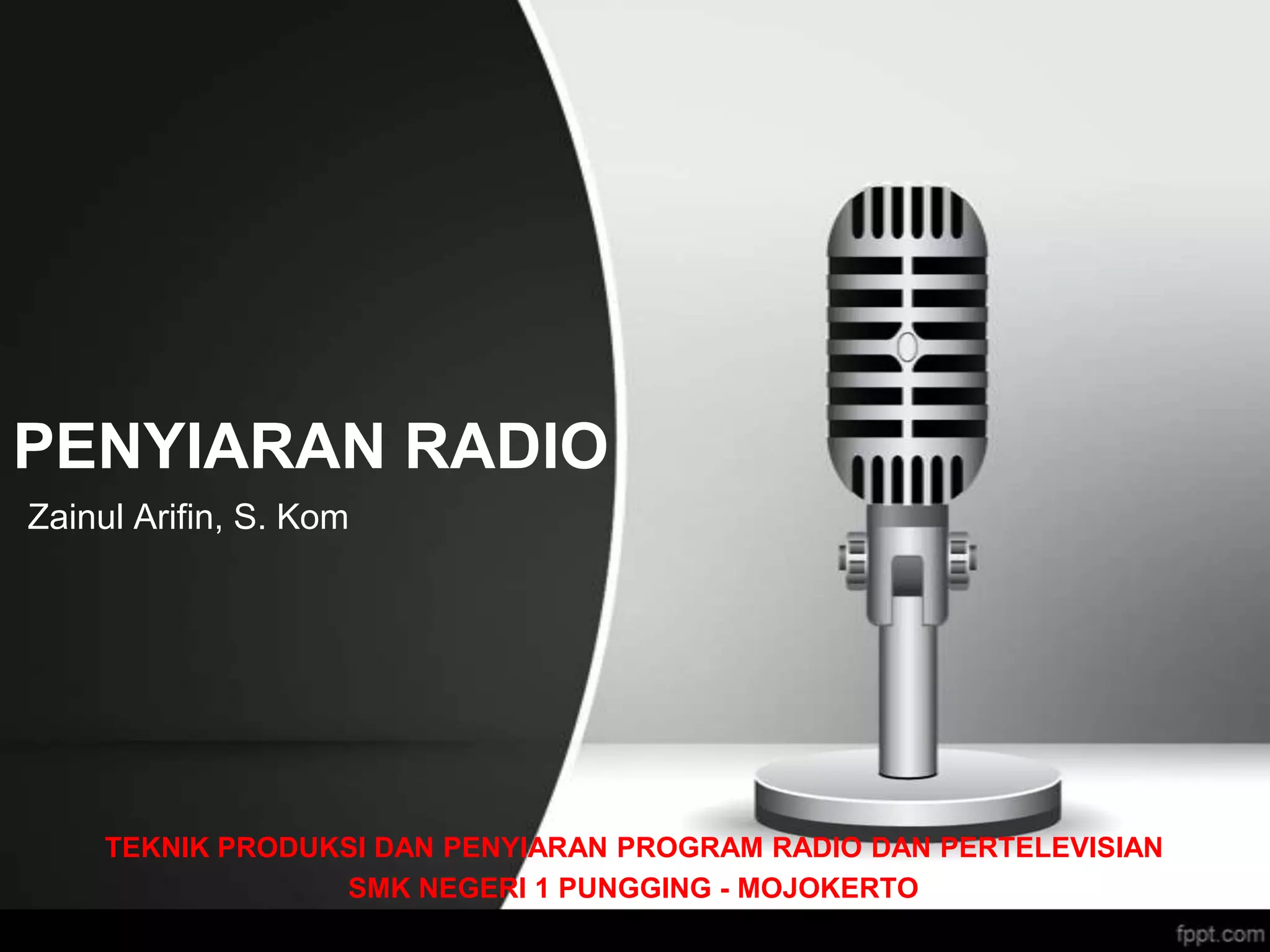 Konsep Penyiaran radio | PDF