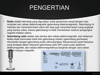 Konsep Penyiaran radio | PDF