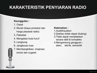 Konsep Penyiaran radio | PDF