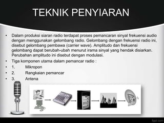 Konsep Penyiaran radio | PDF