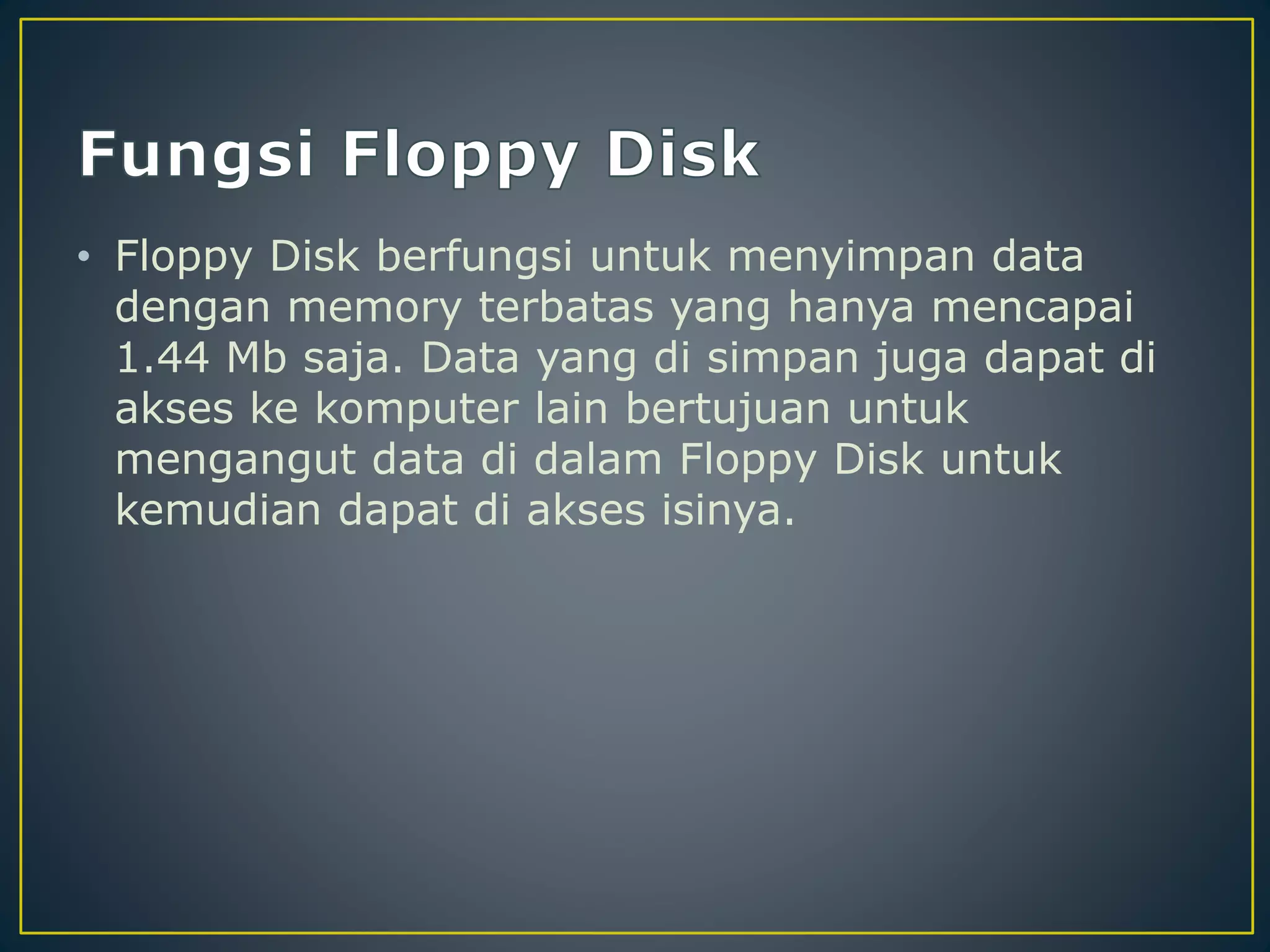 Penyimpanan eksternal | PPT