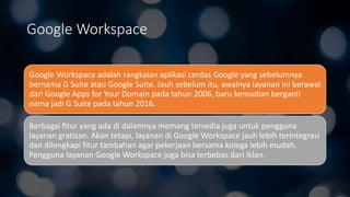 Penyimpanan Google.pptx | Free Download
