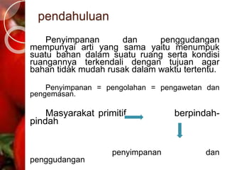Penyimpanan hasil – hasil pertanian | PPTX