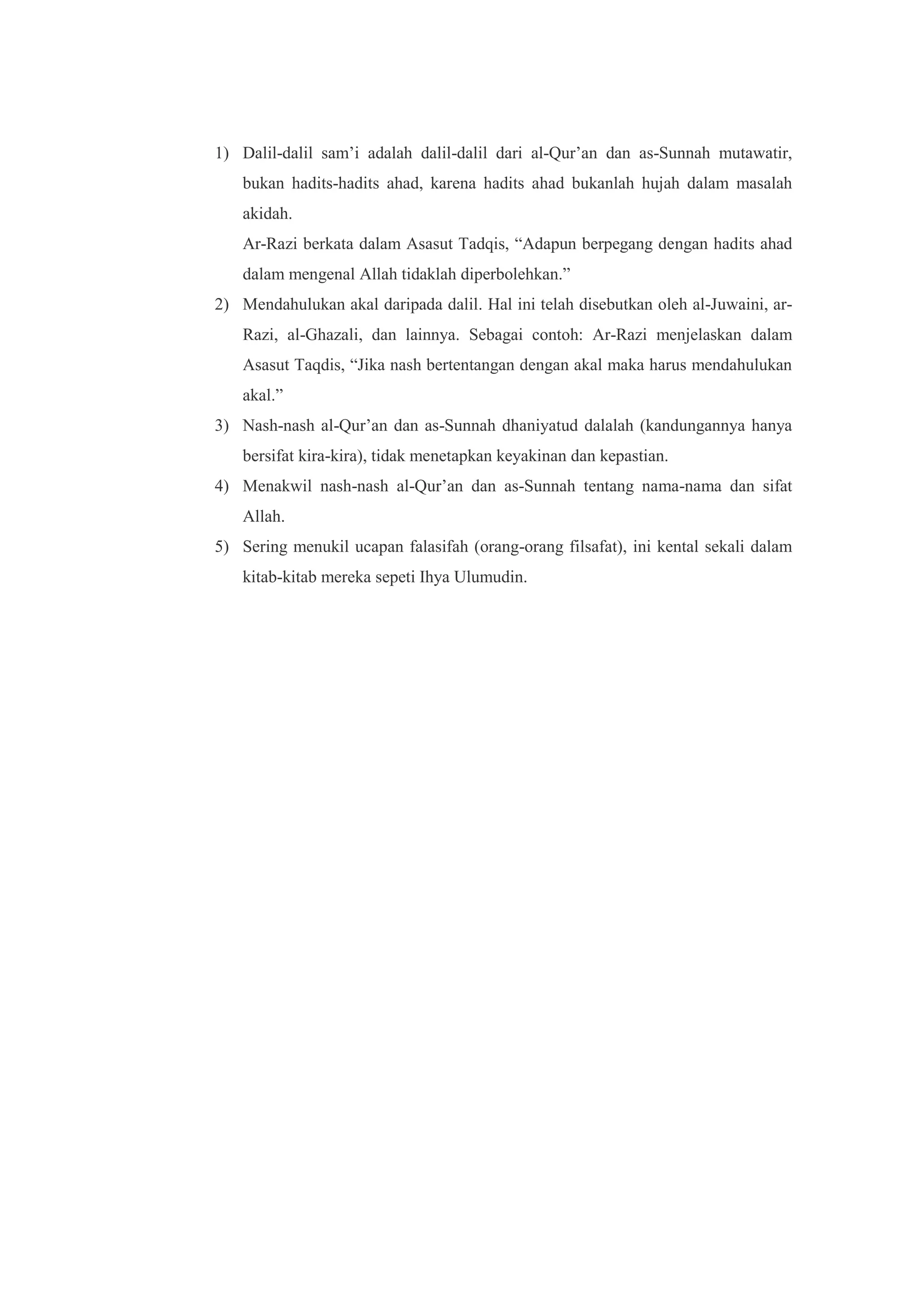 PENYIMPANGAN DALAM TEOLOGI ISLAM | PDF