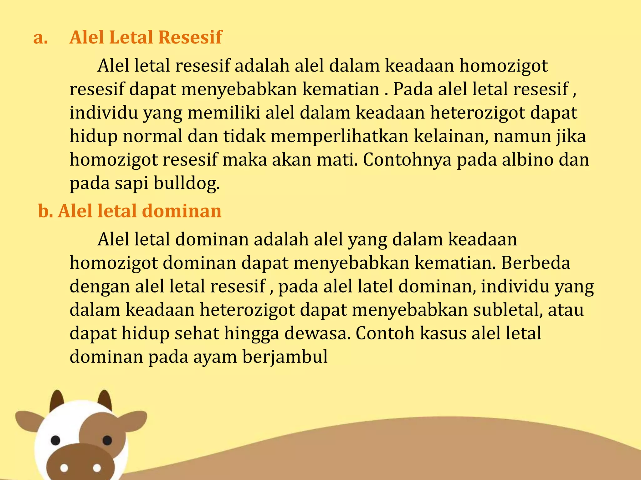 Penyimpangan semu hukum mendel | PPTX