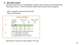 Penyimpangan Semu Hukum Mendel | PPTX