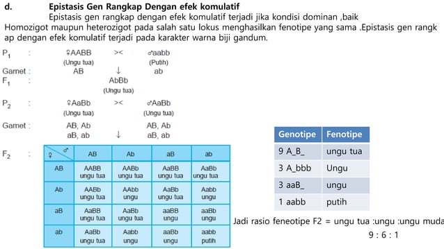 Penyimpangan Semu Hukum Mendel | PPTX