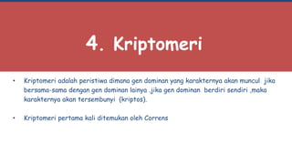 Penyimpangan Semu Hukum Mendel | PPTX