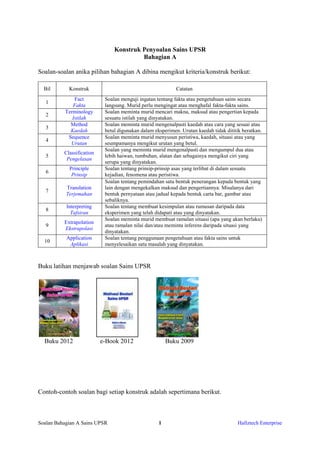 Penyoalan a sc | PDF