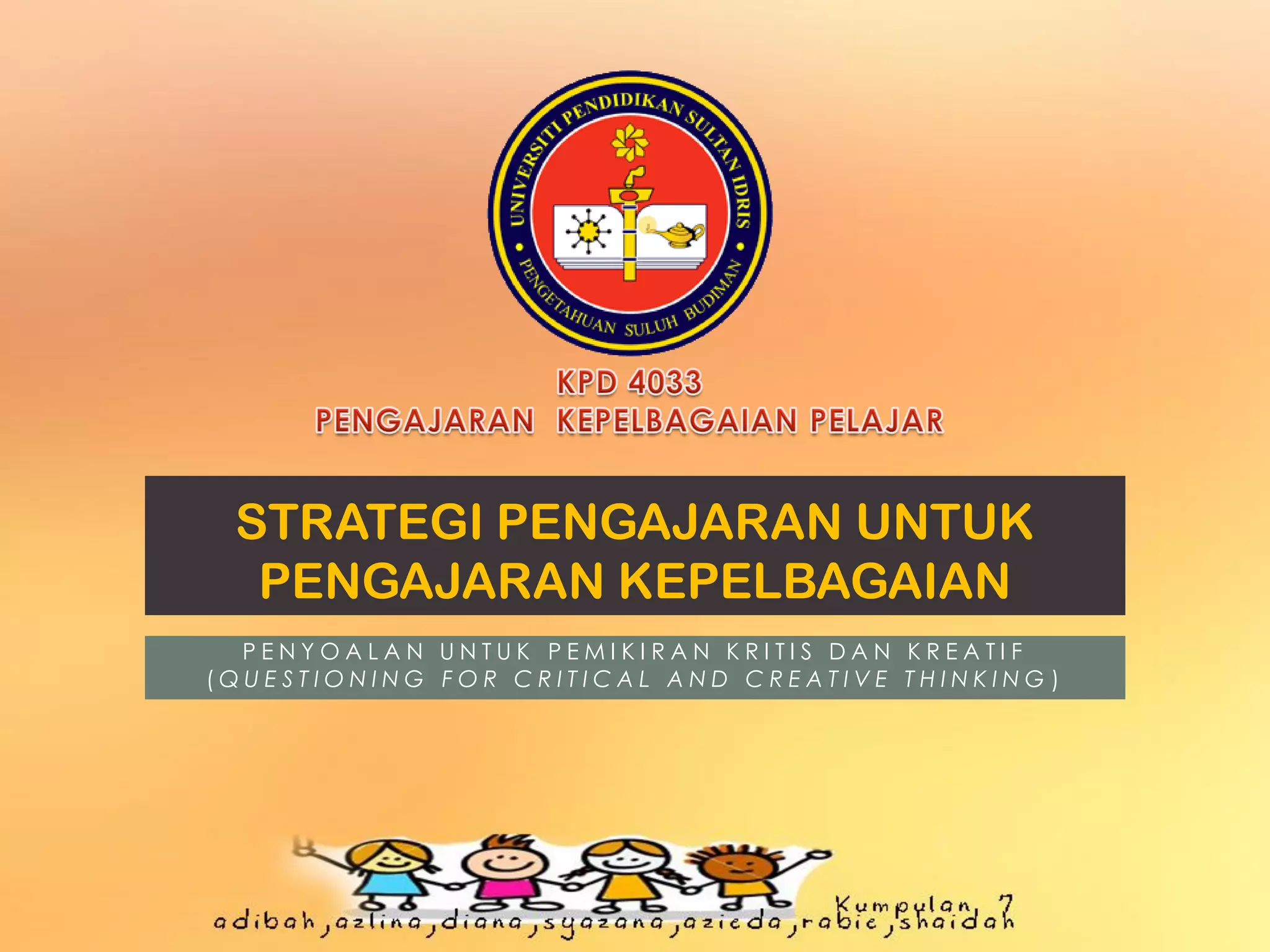 Penyoalan kritis dan kreatif | PDF