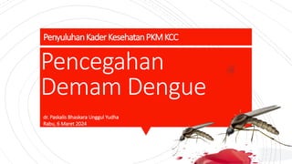 Materi penyuluhan demam berdarah pada masyarakat | PPTX