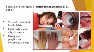 PENYULUHAN ANEMIA PADA REMAJA DI WILAYAH PUSKESMAS | PPTX