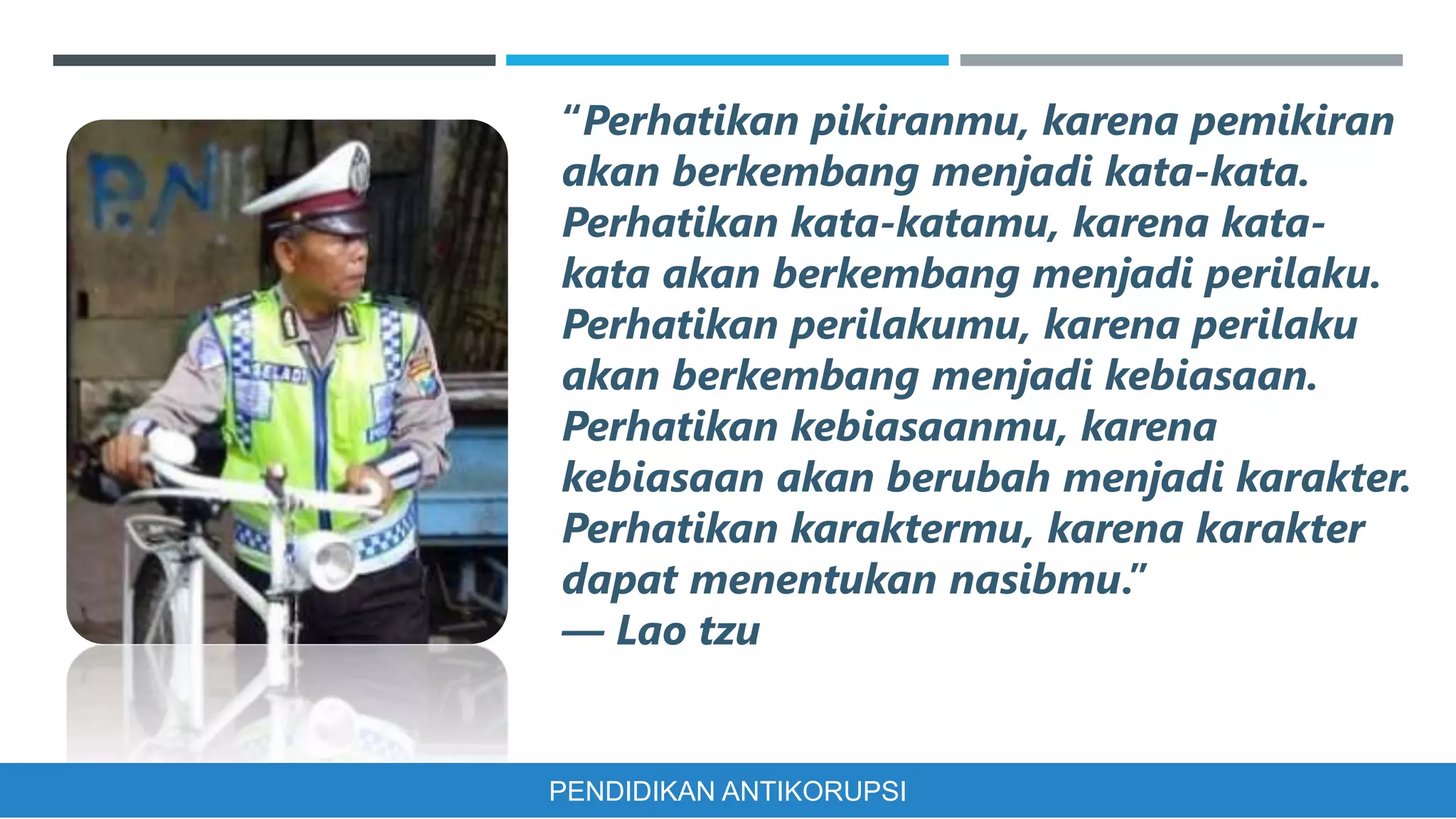 Nilai dan Prinsip Antikorupsi di Desa Timpag Kerambitan Tabanan | PPT
