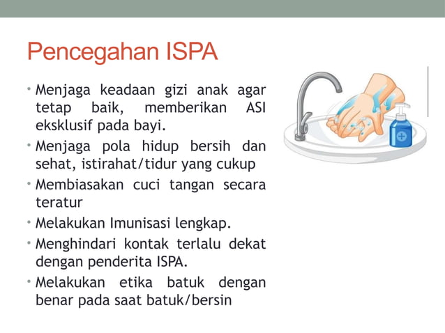 penyuluhan ispa (infeksi saluran pernapasan akut) | PPTX