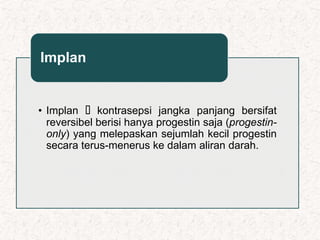 PENYULUHAN_KB HORMONAL DAN NON HORMONAL_ | PPT