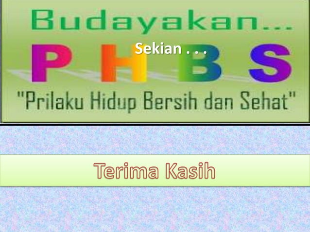 Penyuluhan PHBS di Rumah Tangga-Bintaro | PPTX