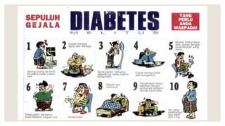 Penyuluhan penyakit tidak menular DM dan HT | PPT