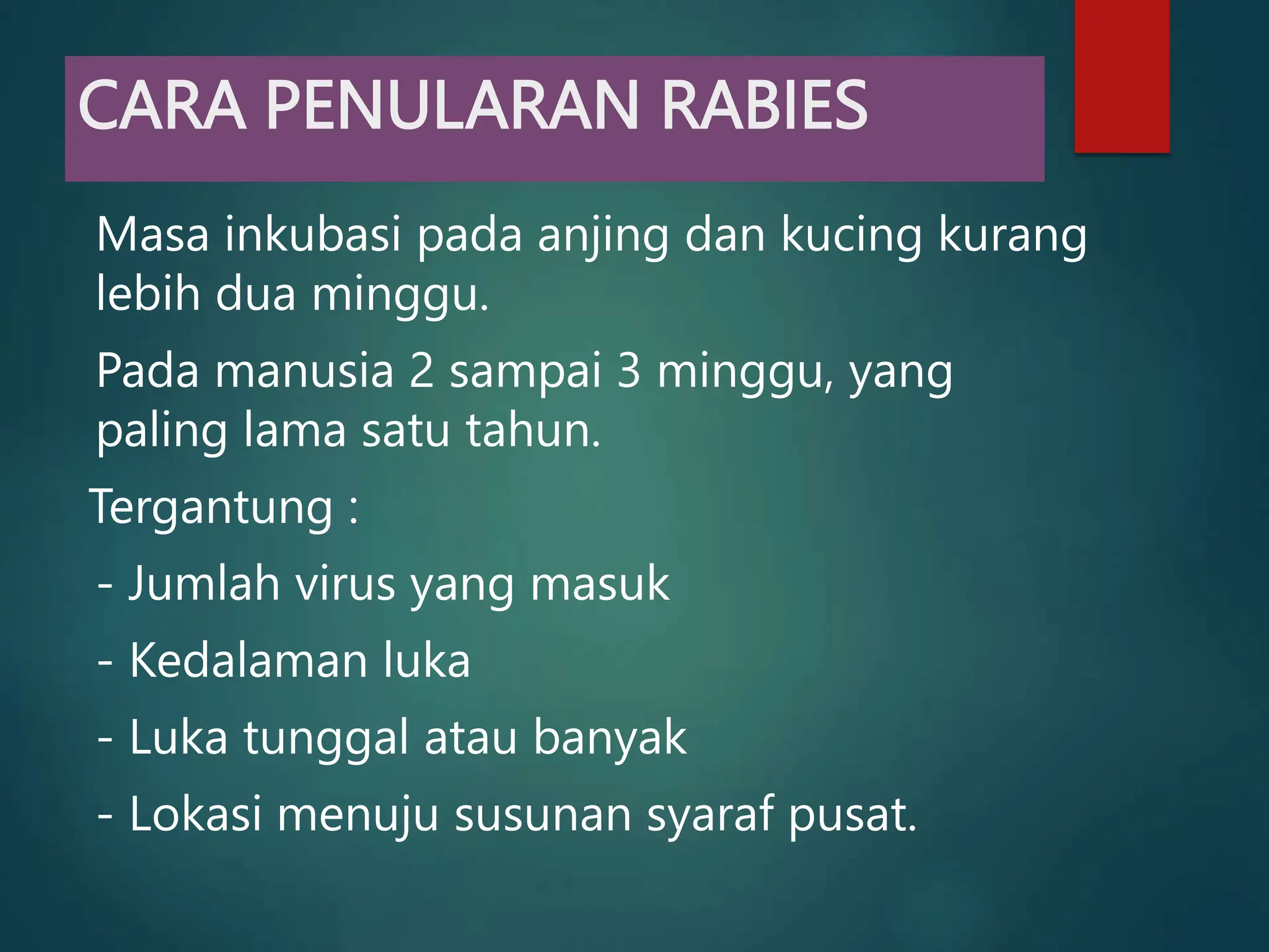Penyuluhan rabies ppt hshdhdhdhdhdhdhdhhd | PPT