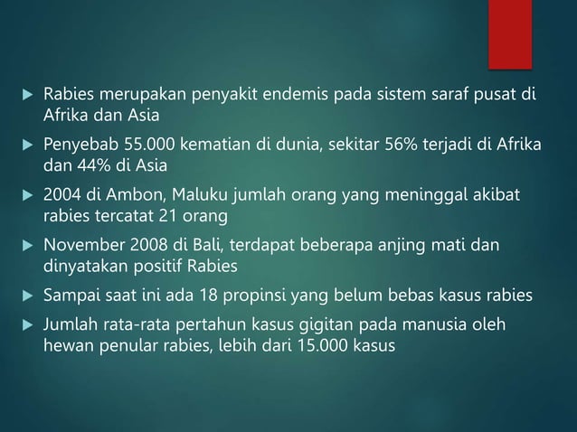 Penyuluhan rabies ppt hshdhdhdhdhdhdhdhhd | PPT