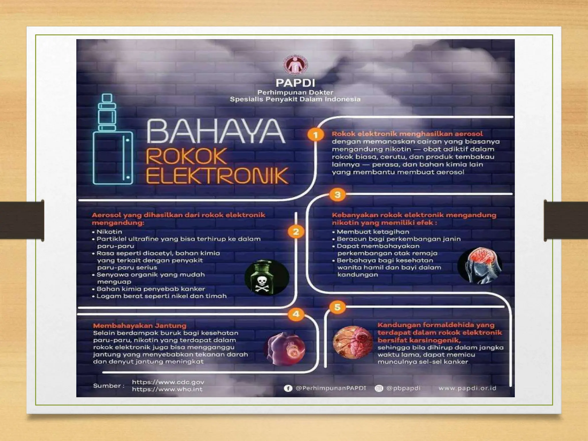 Penyuluhan rokok di anak usia sekolah dasar | PPTX