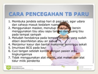 Penyuluhan tbc | PPTX