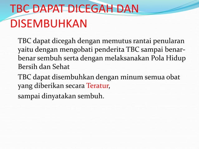 penyuluhan tatalaksana pengobatan obat obat tb | PPT