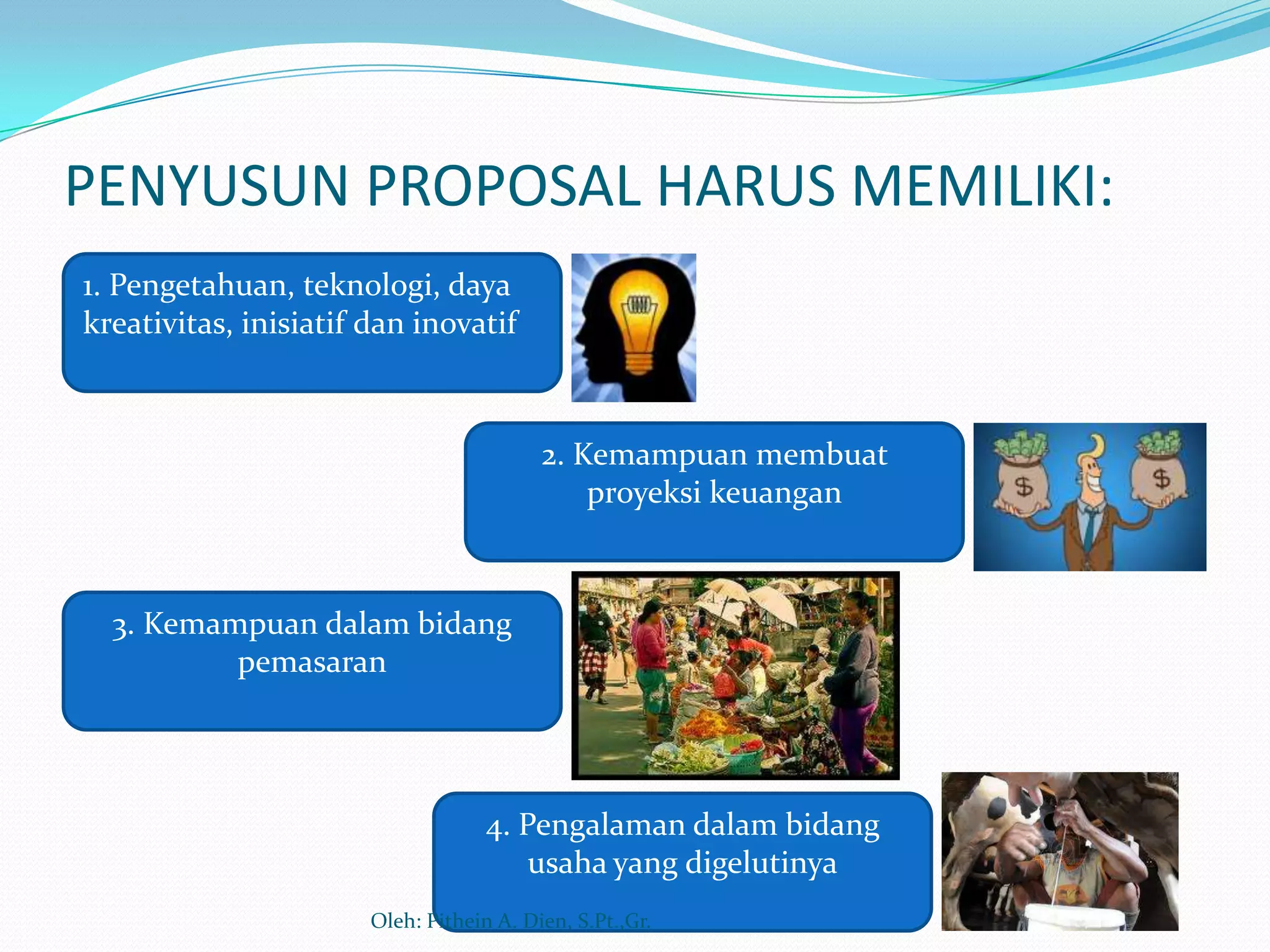 Penyusunan Proposal Usaha | PPTX