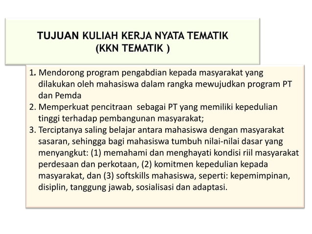 Penyusunan program-kerja-kkn | PDF