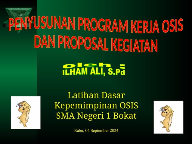 materi penyusunan program kerja osis.ppt