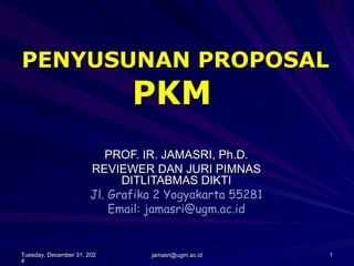 Penyusunan-proposal-Program Kreatifitas Mahasiswa.ppt