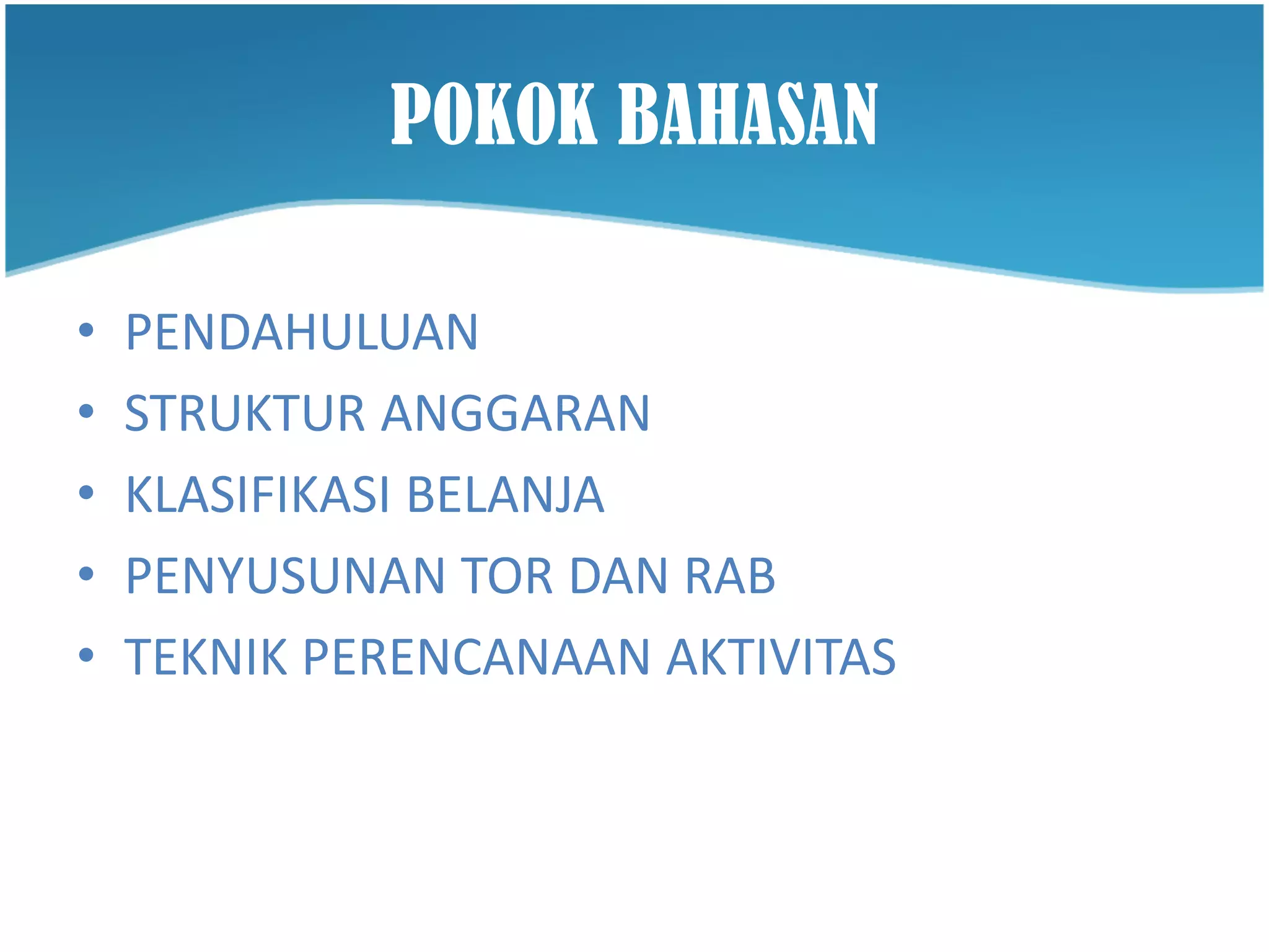 Tatacara Penyusunan TOR, RAB serta Teknik Perencanaan Aktivitas RKA IPB ...