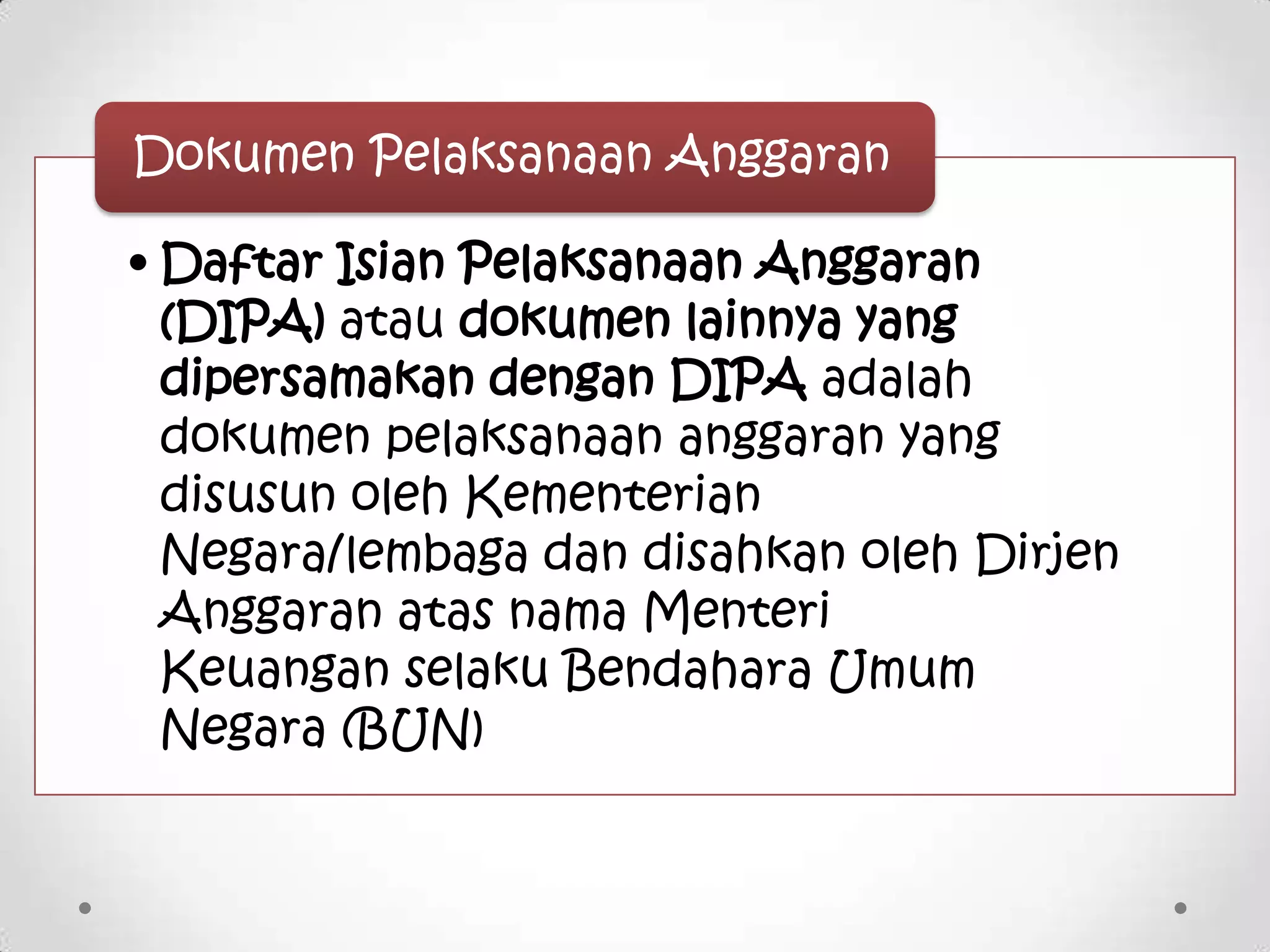Penyusunan Anggaran | PPTX