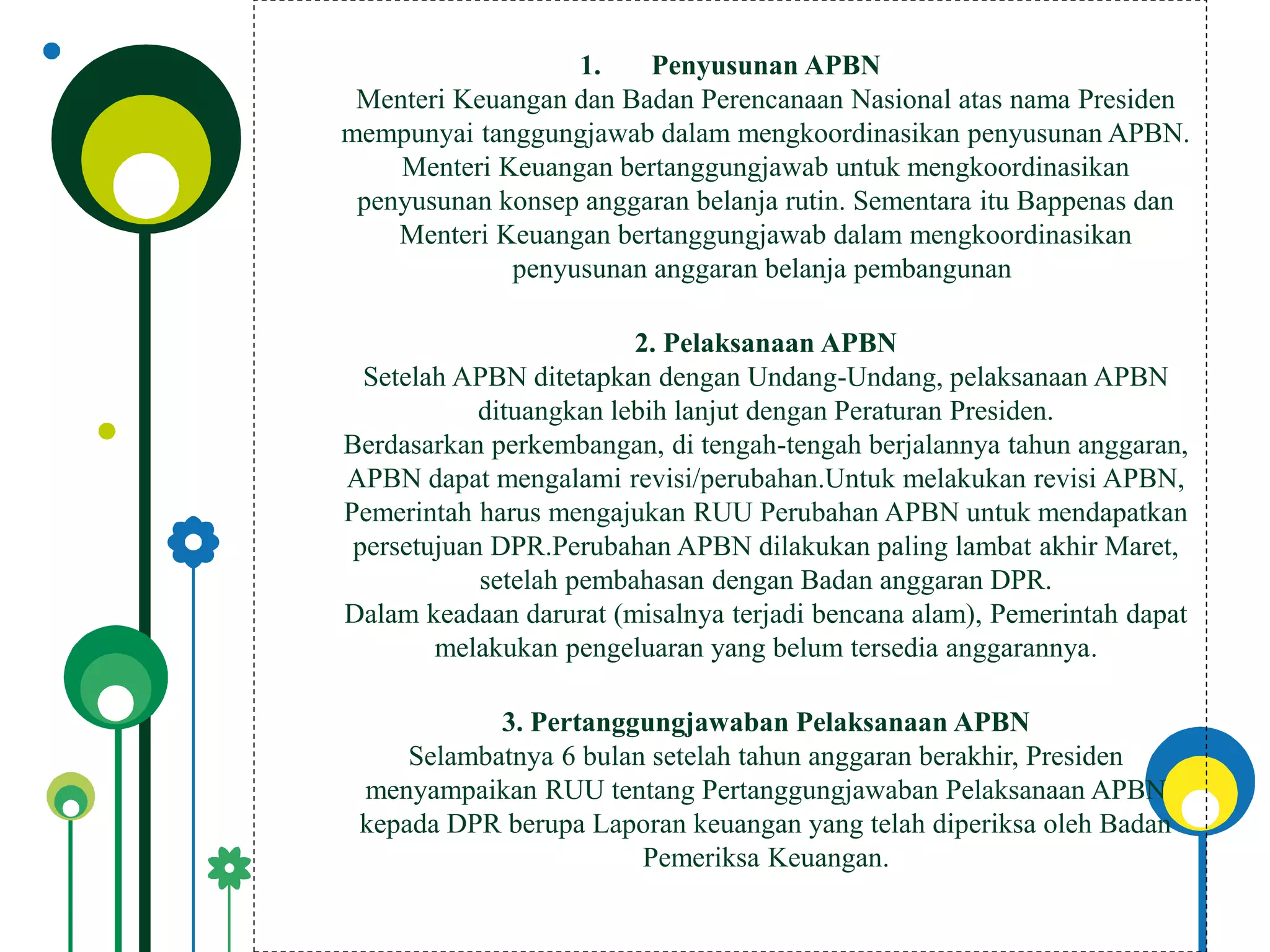 D1 Pajak: Penyusunan APBN dan Kebijakan Fiskal | PPTX