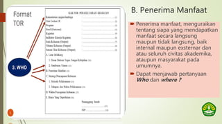 PENYUSUNAN KERANGKA ACUAN KERJA (KAK) TOR UNRI.pptx