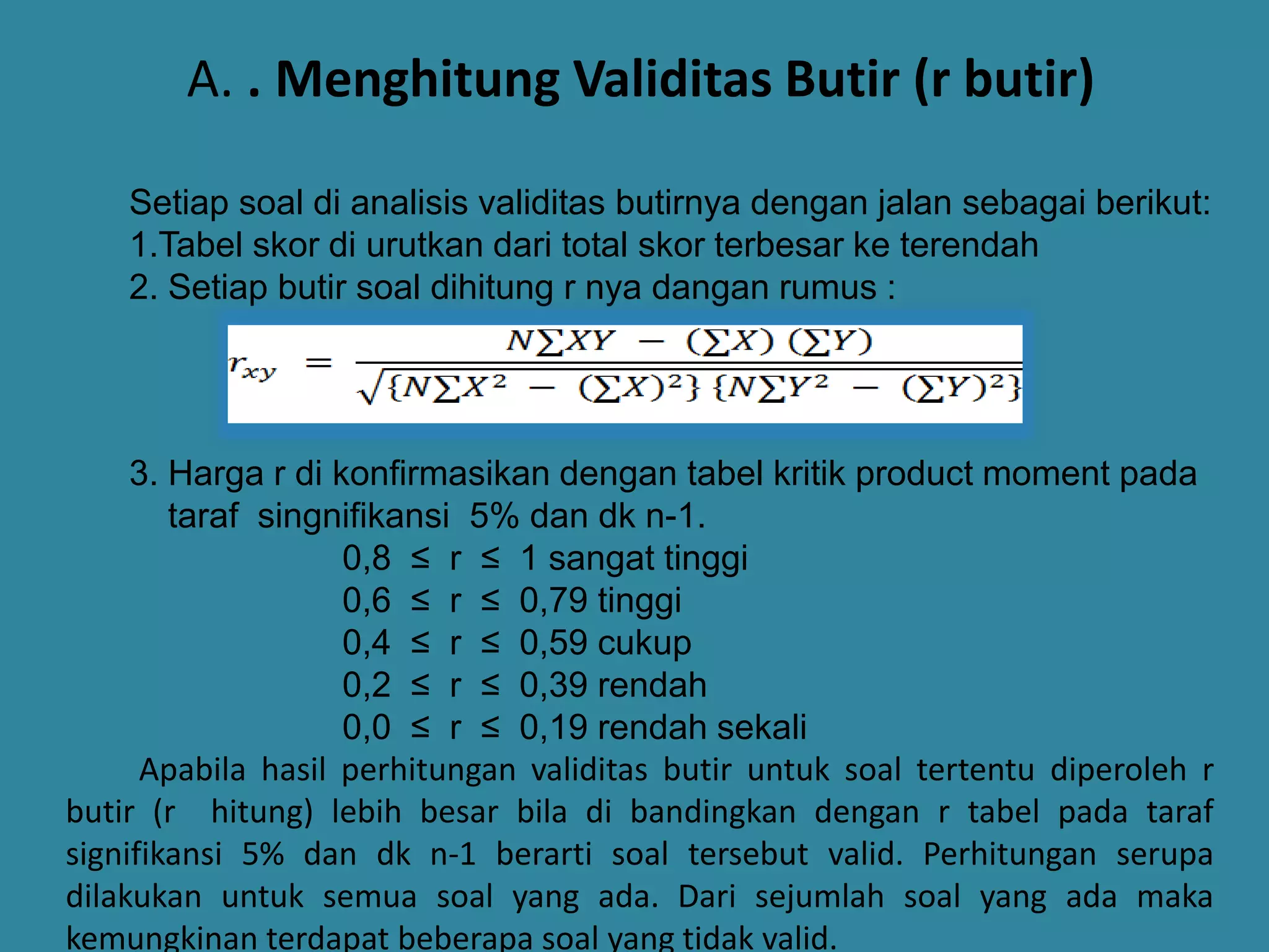 Penyusunan kisi kisi-soal | PPT