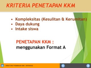 Penyusunan kkm | PPT
