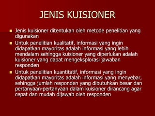penyusunan kalimat pernyataan kuesioner.ppt