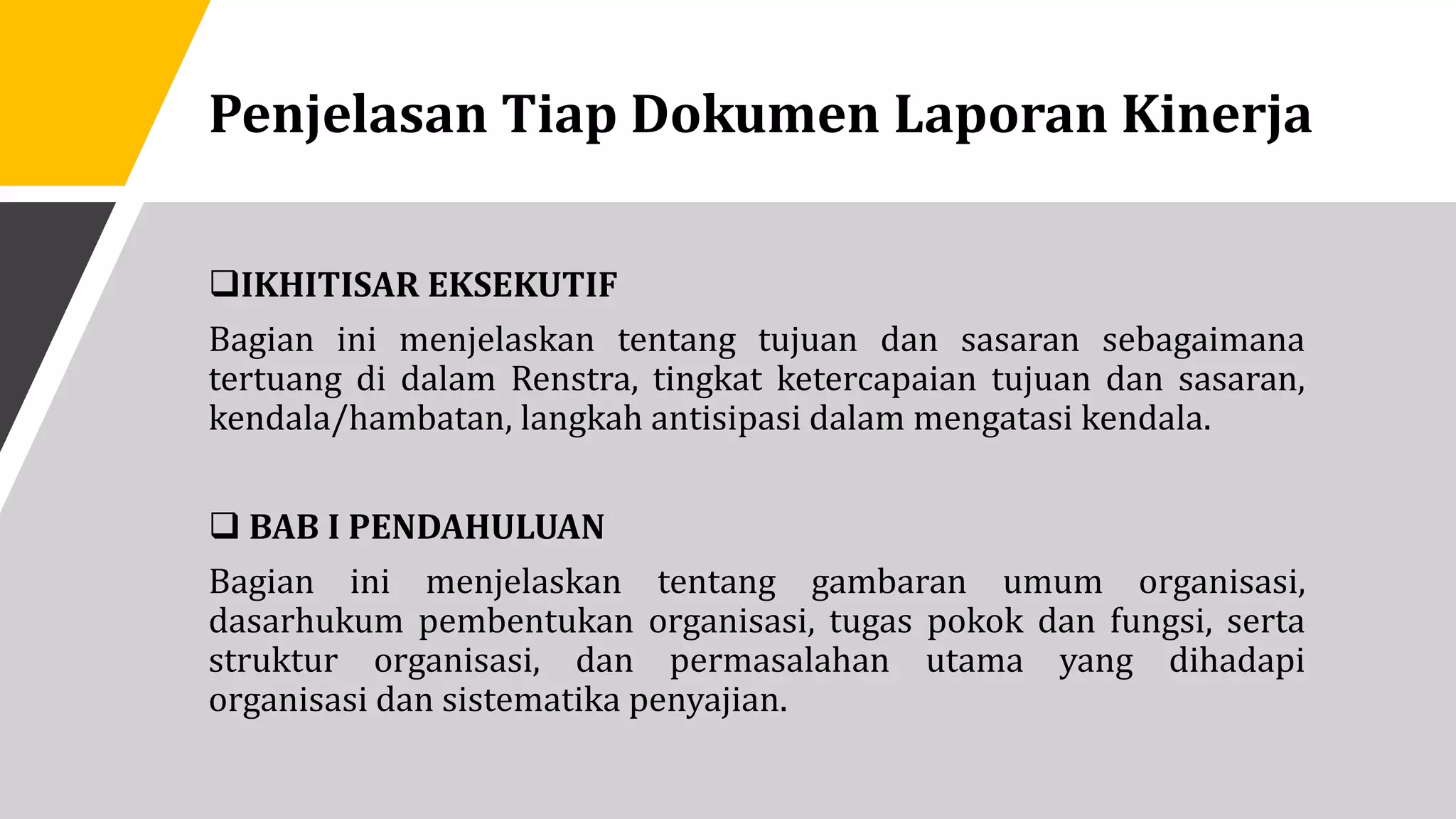 Penyusunan lakip | PDF