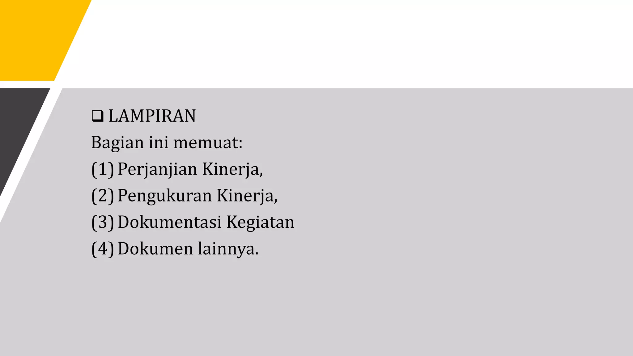 Penyusunan lakip | PDF