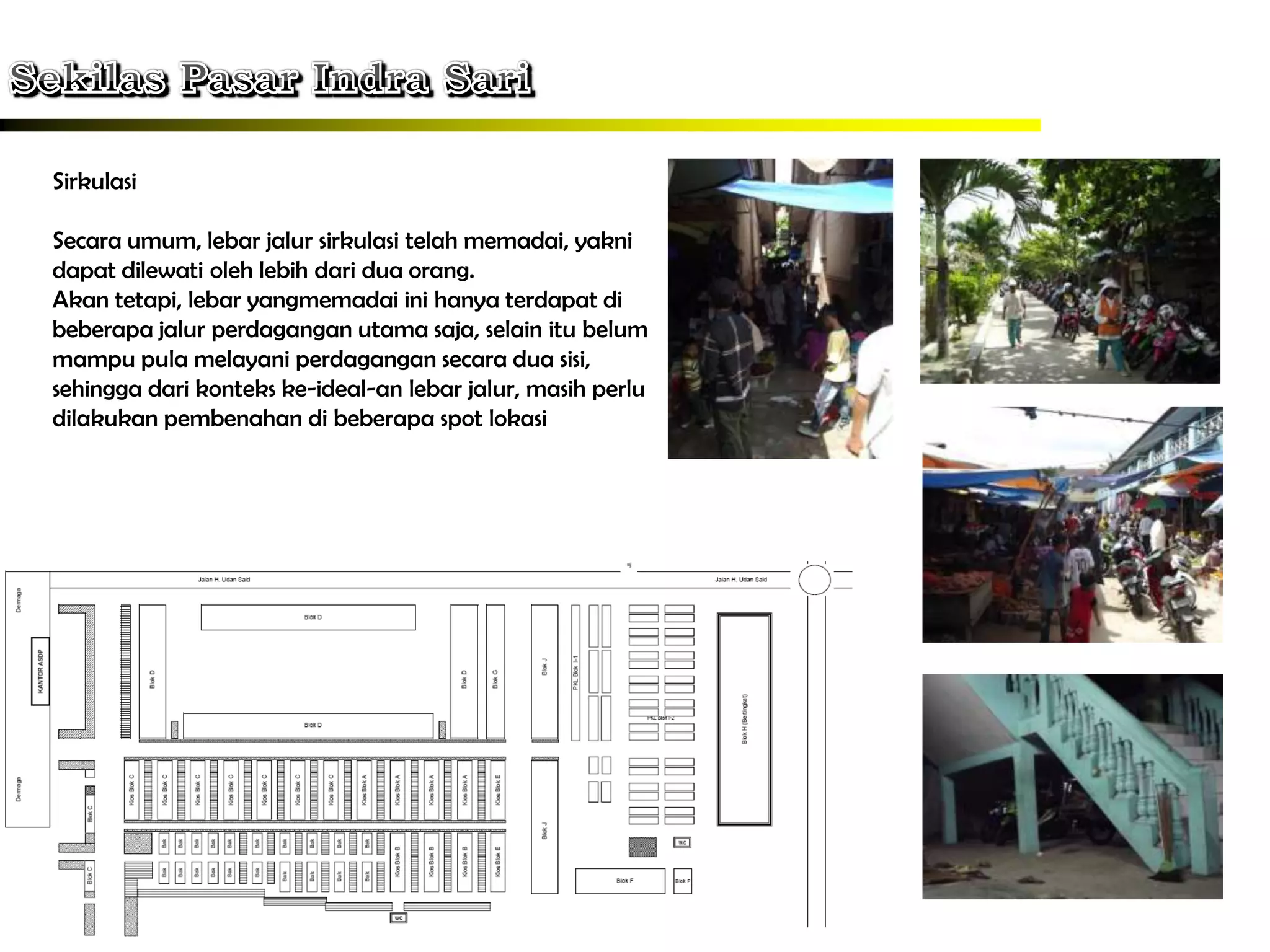 Penyusunan masterplan pasar indra sari kota pangkalan bun | PPTX