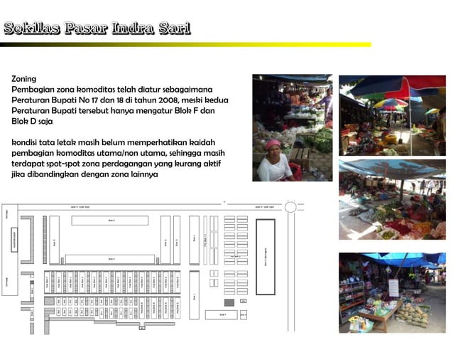 Penyusunan masterplan pasar indra sari kota pangkalan bun | PPT