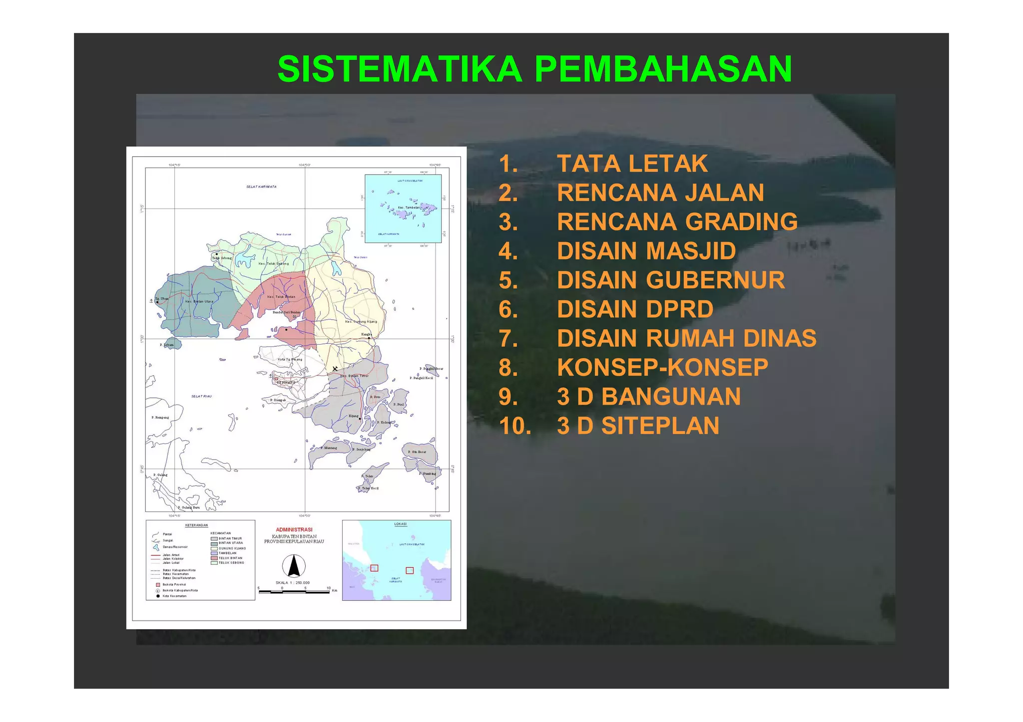 Penyusunan MASTERPLAN PULAU DOMPAK | PDF