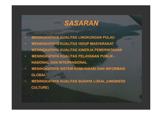 Penyusunan MASTERPLAN PULAU DOMPAK | PDF