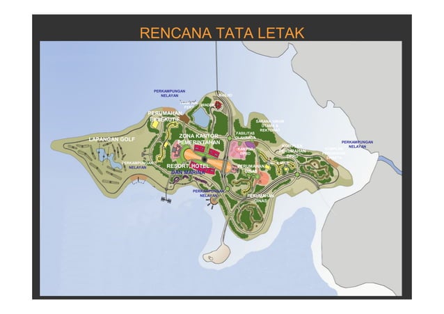 Penyusunan MASTERPLAN PULAU DOMPAK | PDF