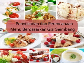 Penyusunan menu | PPTX