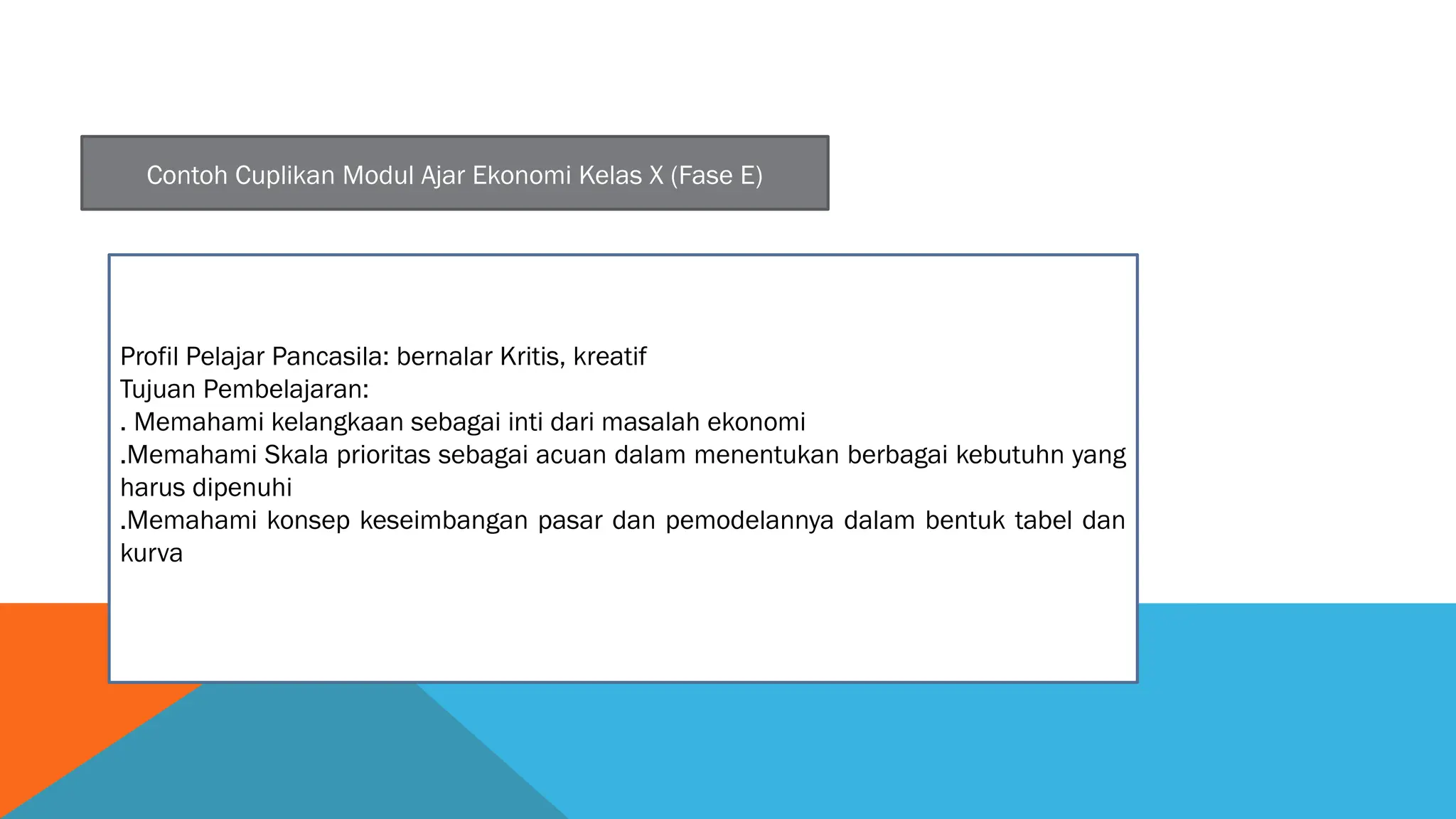 Penyusunan Modul Ajar, Kurikulum Merdeka | PPTX